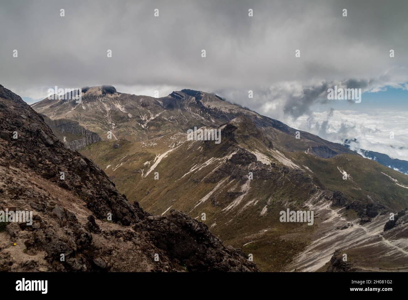 Pichincha eruption hi-res stock photography and images - Alamy