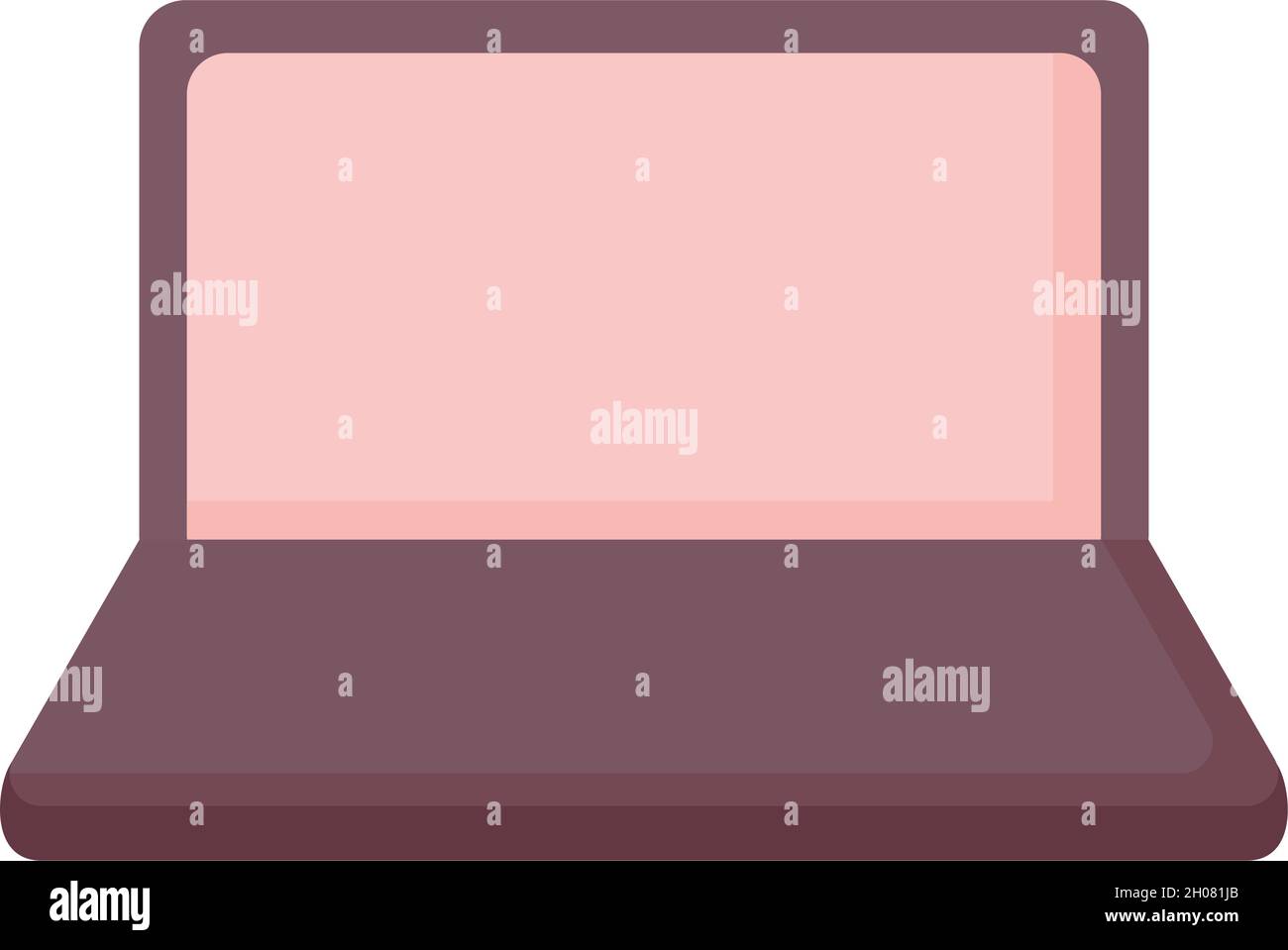 purple laptop computer Stock Vector Image & Art - Alamy