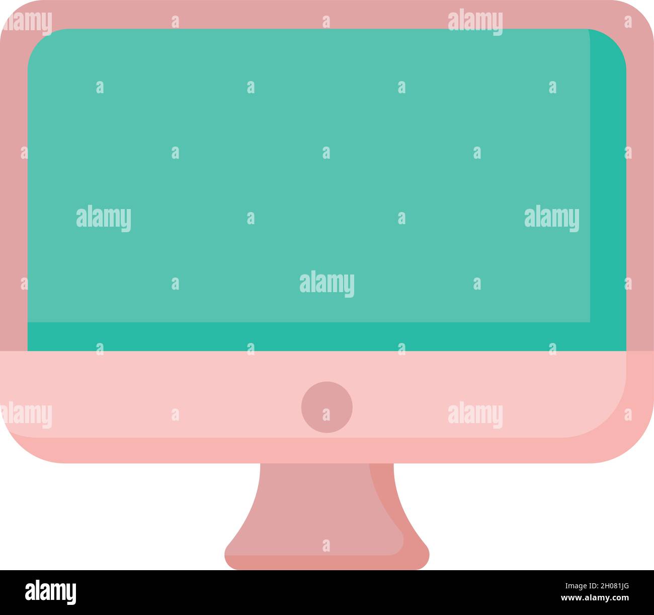 pink monitor screen Stock Vector Image & Art - Alamy