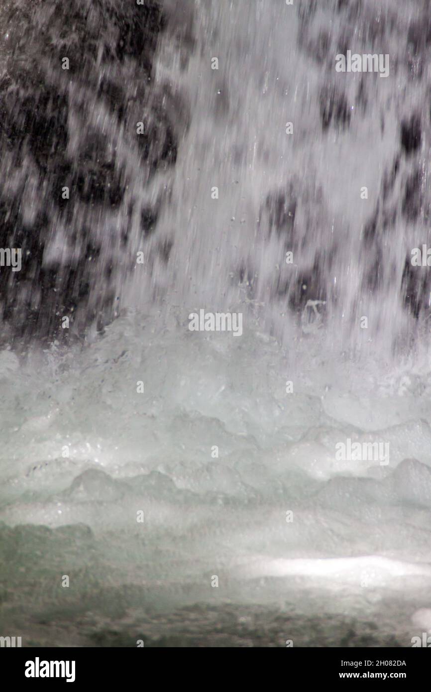 Detail of a waterfall Stock Photo - Alamy