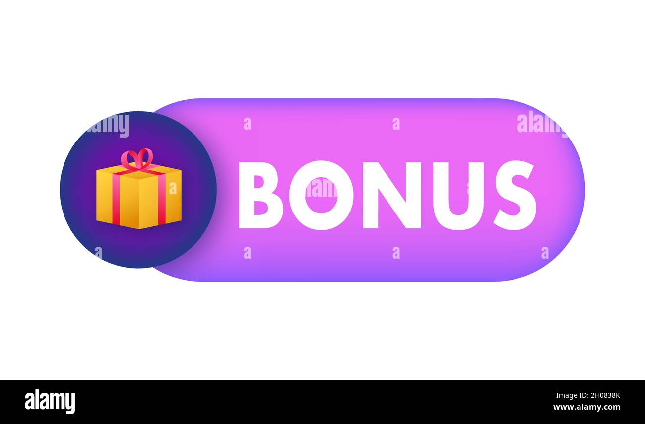 Bonus for promotion design. Surprise banner. Discount banner promotion ...