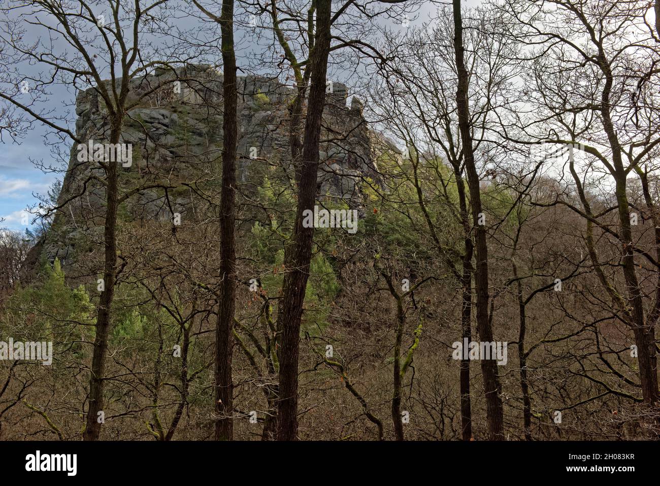 Regenstein Castle,Harz,Germany.Sandhutsche of Germanen.Burg Regenstein ...