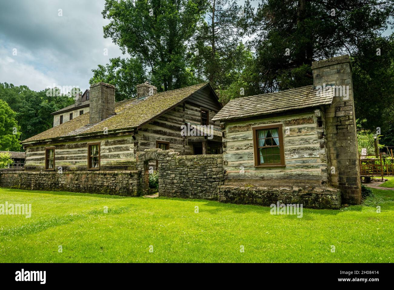 Spring Mill State Park - Mitchell - Indiana Stock Photo - Alamy