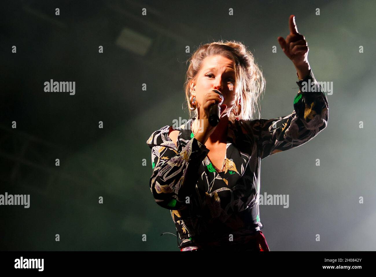 Belgian singer-songwriter Selah Sue performs on stage during the 30th ...