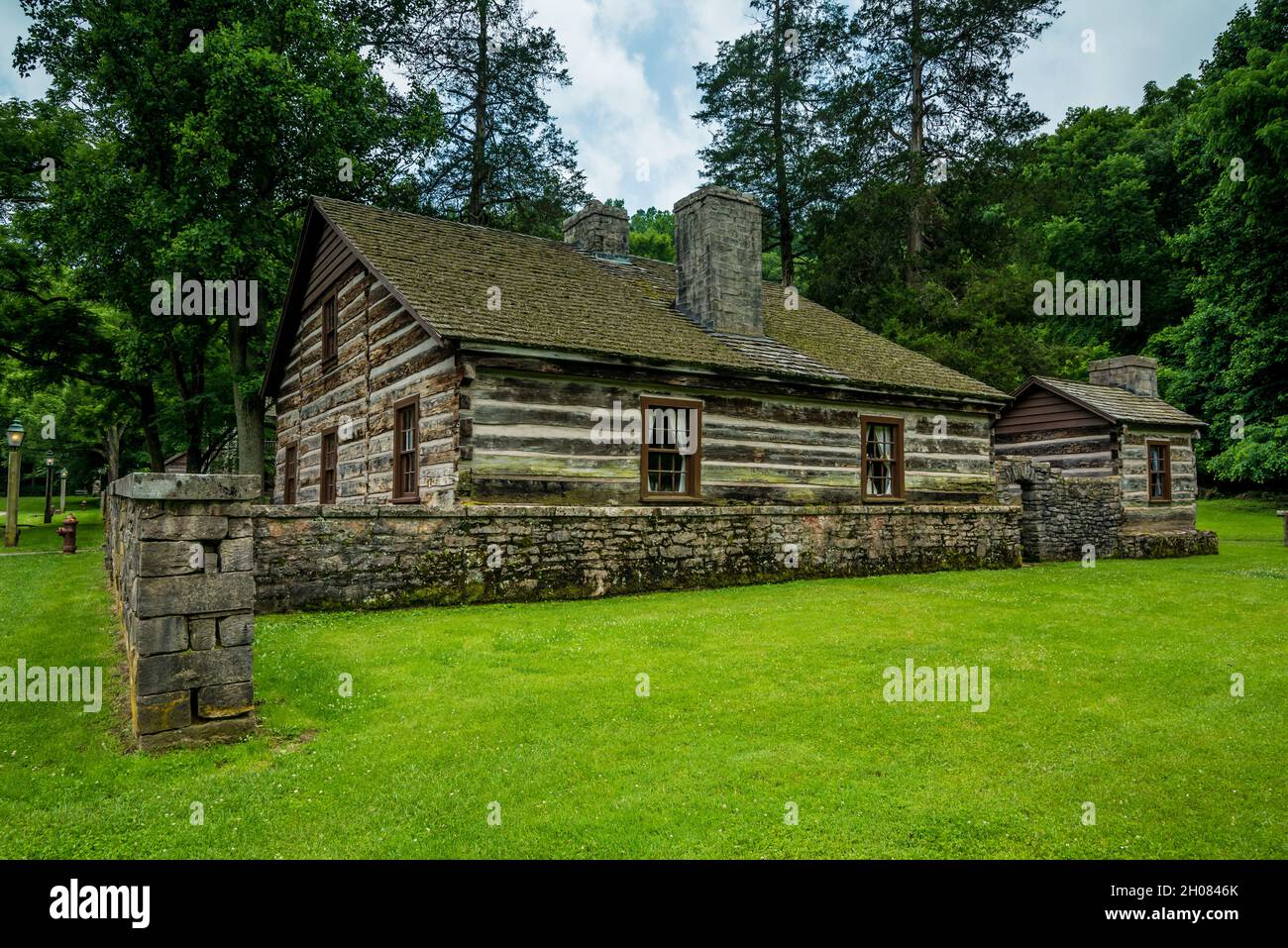 Spring Mill State Park - Mitchell - Indiana Stock Photo - Alamy