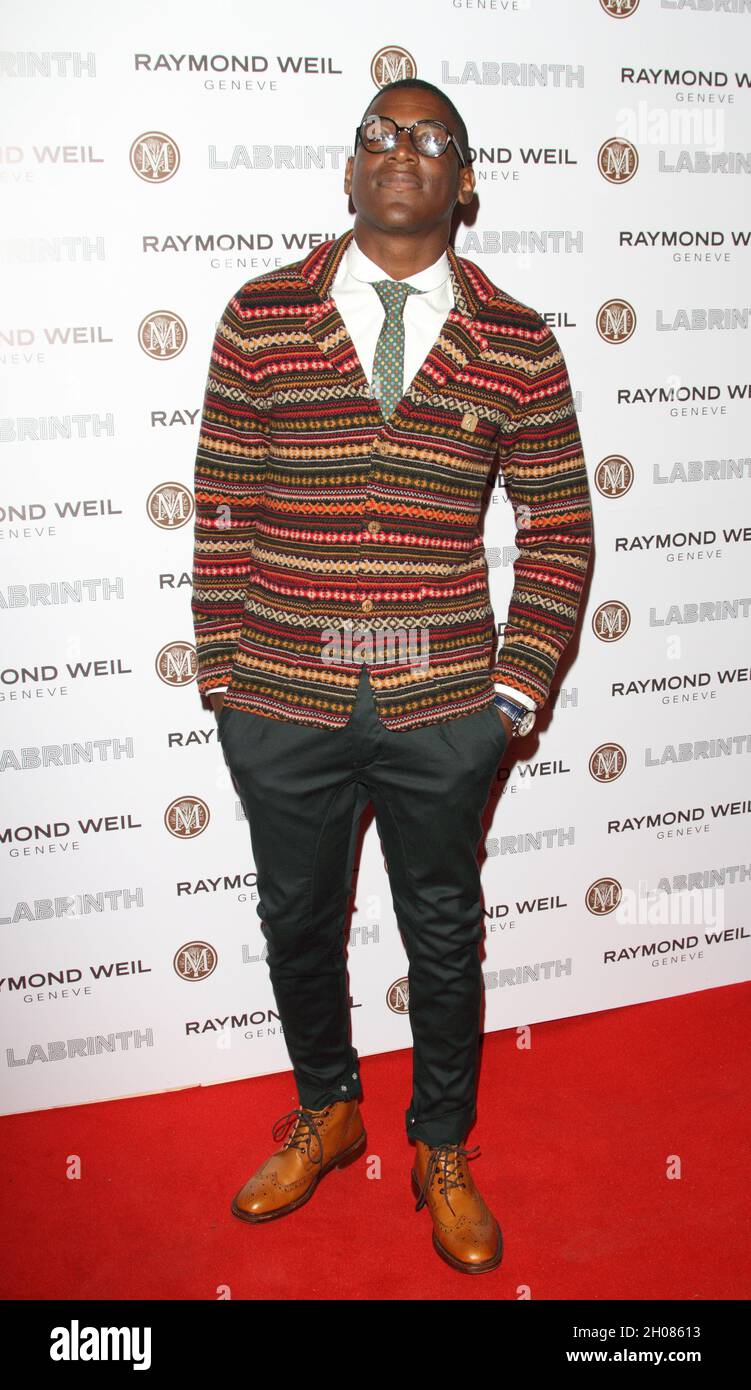 London. UK. Labrinth (Timothy McKenzie) at Raymond Weil Pre Brits ...
