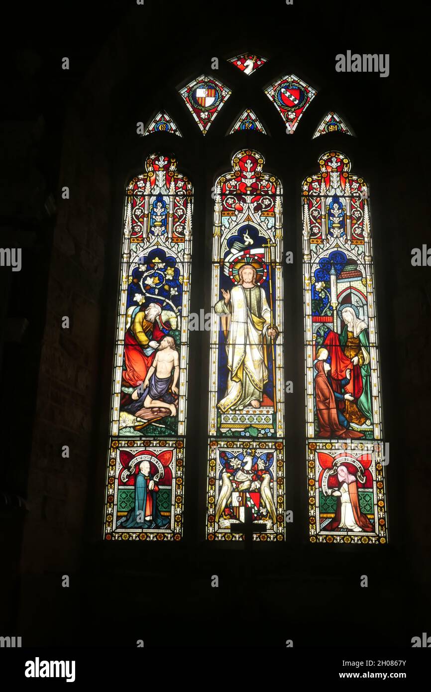 Fawsley Church St Marys stained glass from Sulgrave Manor and ...
