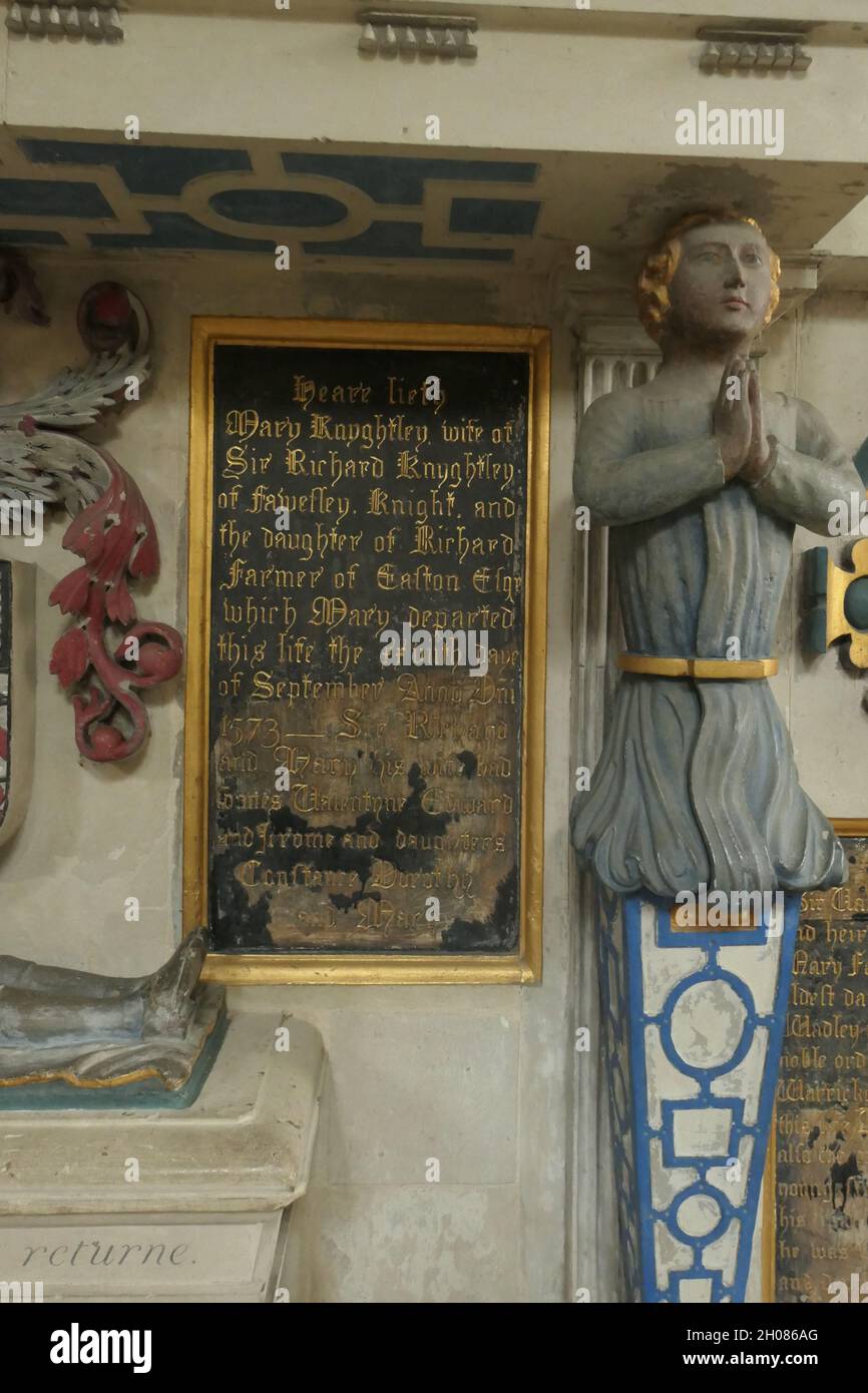 Fawsley Church St Marys stained glass from Sulgrave Manor and ...