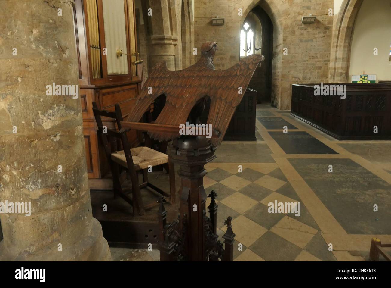 Fawsley Church St Marys stained glass from Sulgrave Manor and ...