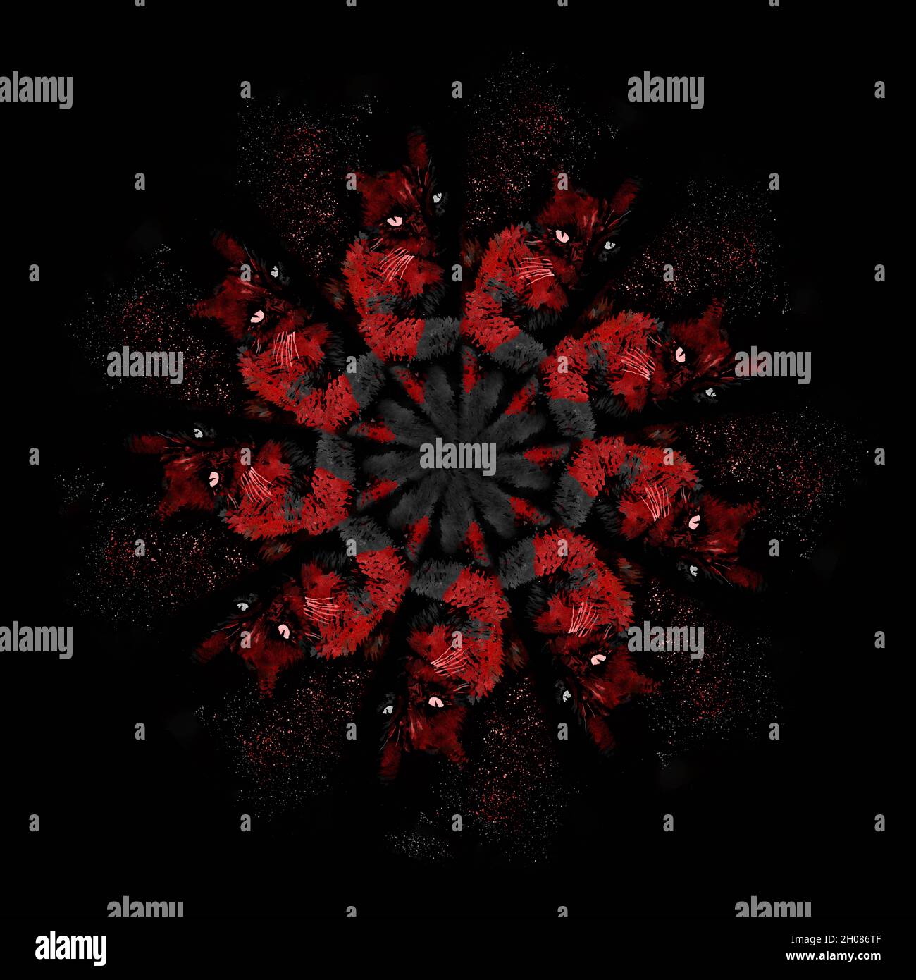 STP Screen Transfer Process - 0061 - The Rouge Stock Photo - Alamy