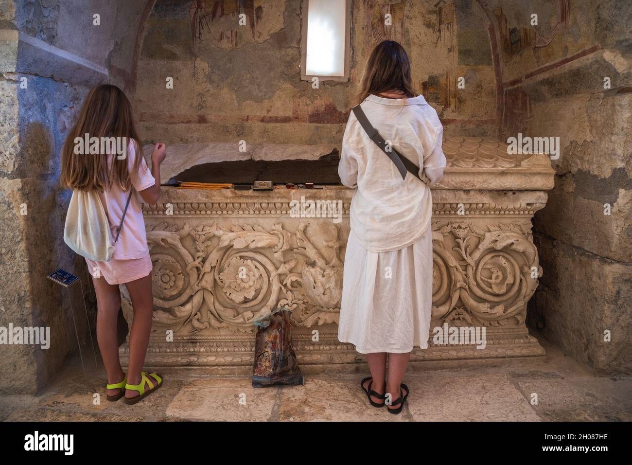 Tomb of saint nicholas hi-res stock photography and images - Alamy