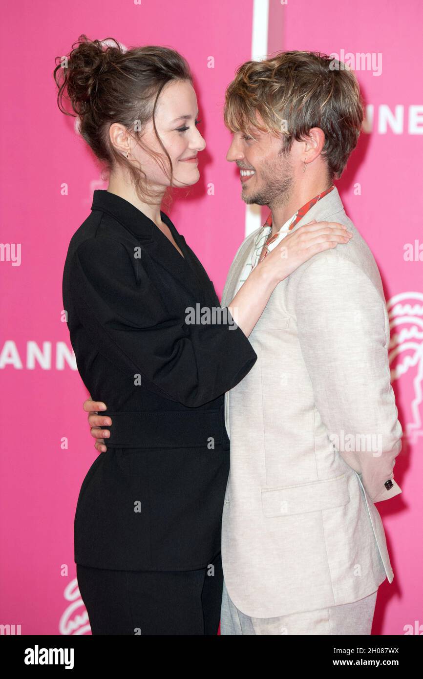 Dominique Davenport and Jannik Schumann attend during the 4th edition ...