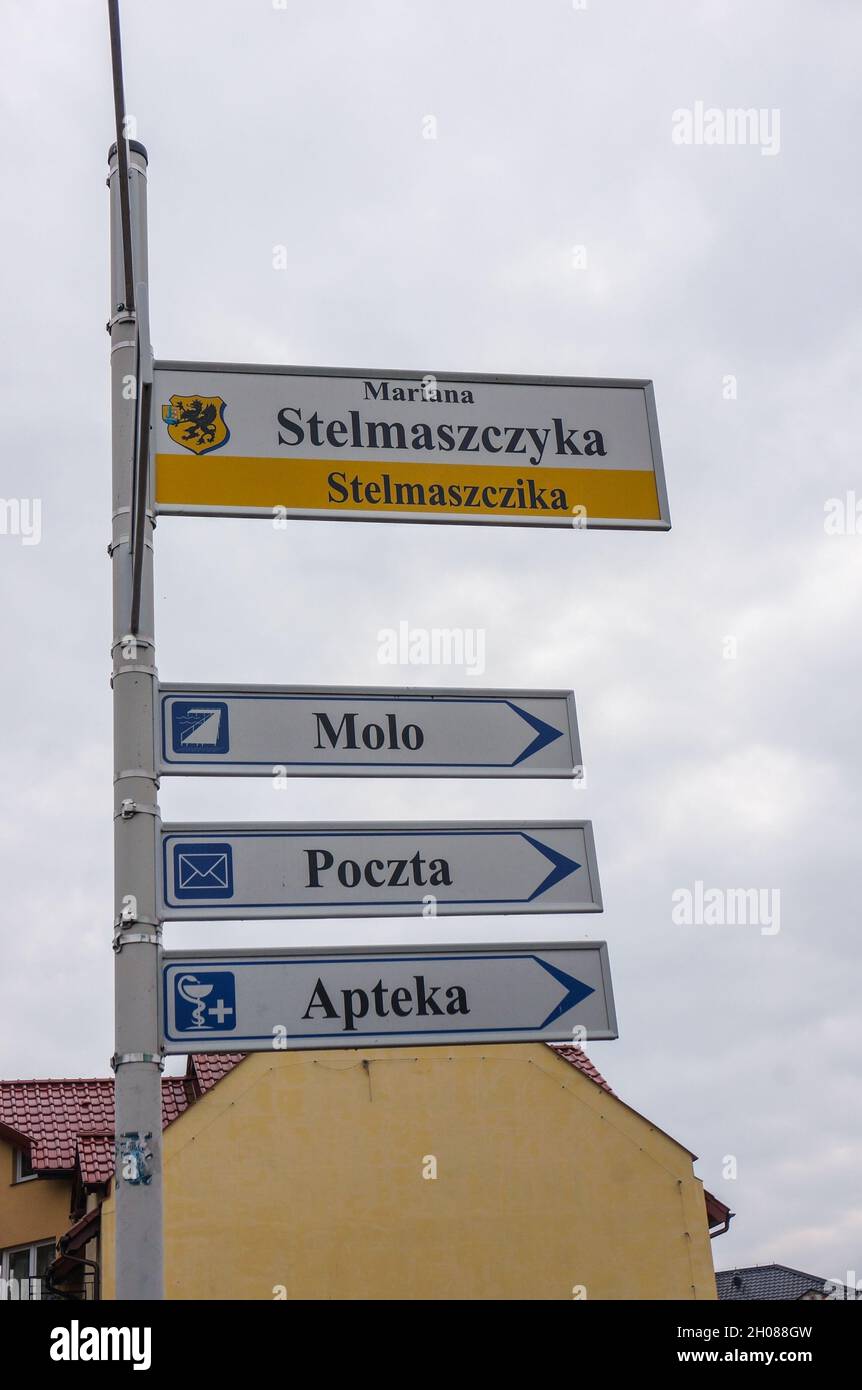 Hell post office sign hi-res stock photography and images - Alamy