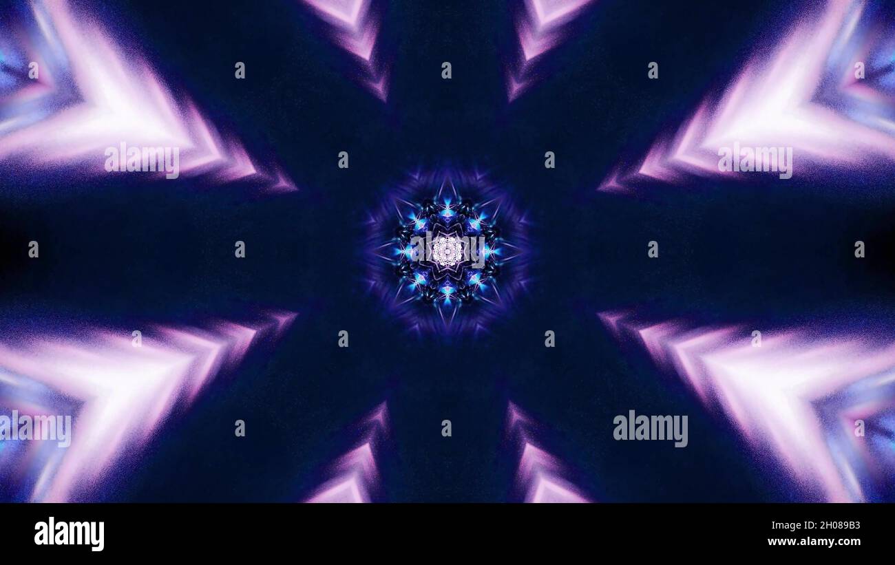 Illustration of an abstract colorful geometric shape design Stock Photo ...