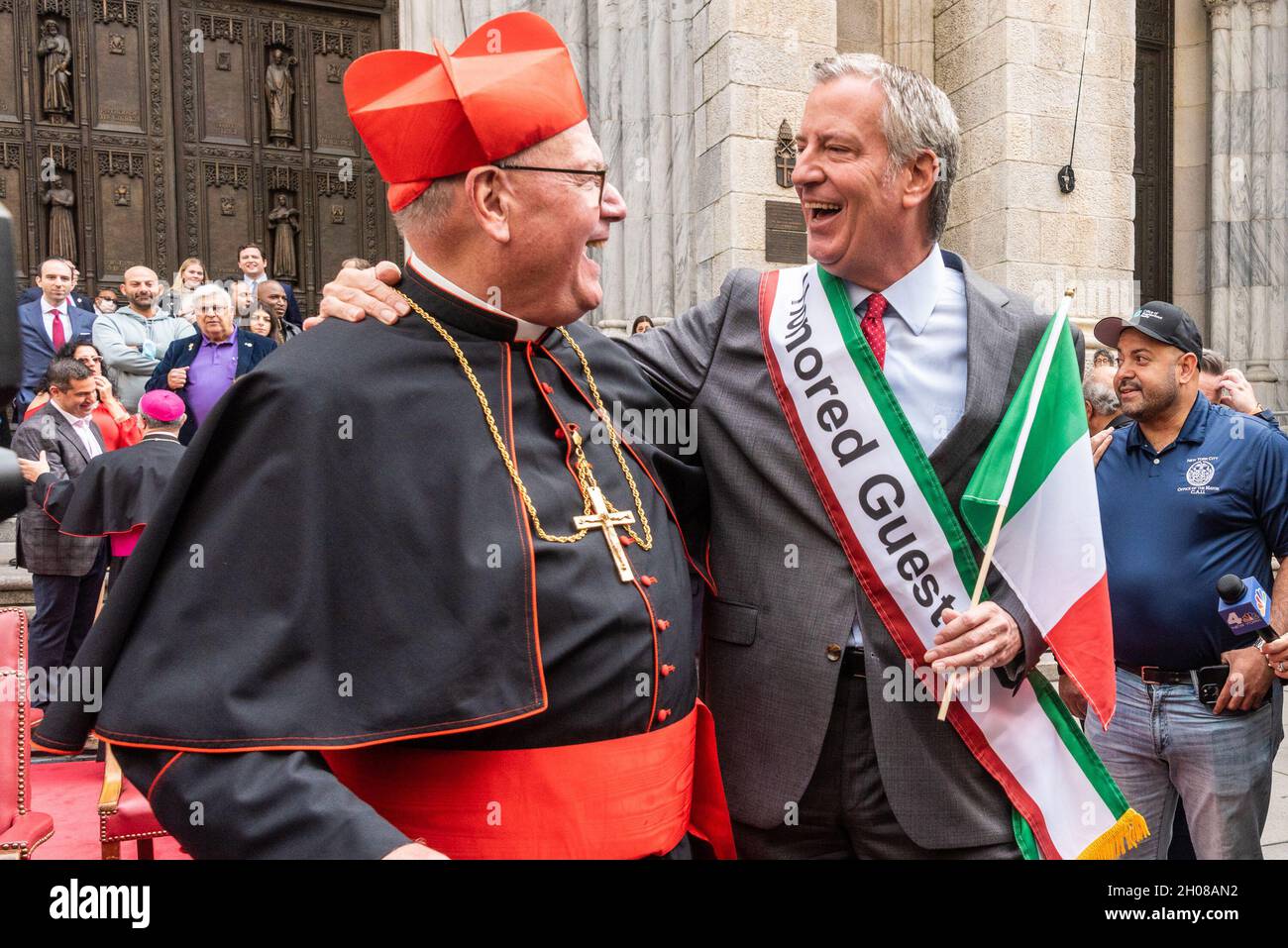 Cardinal Dolan Laughing