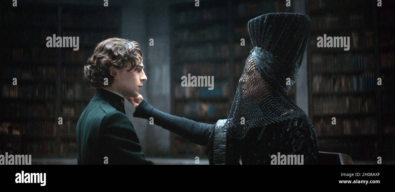 DUNE, from left: Timothee Chalamet, Charlotte Rampling, 2020. © Warner ...