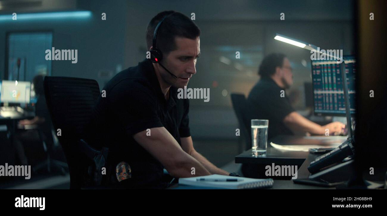 THE GUILTY, Jake Gyllenhaal, 2021. © Netflix / Courtesy Everett ...