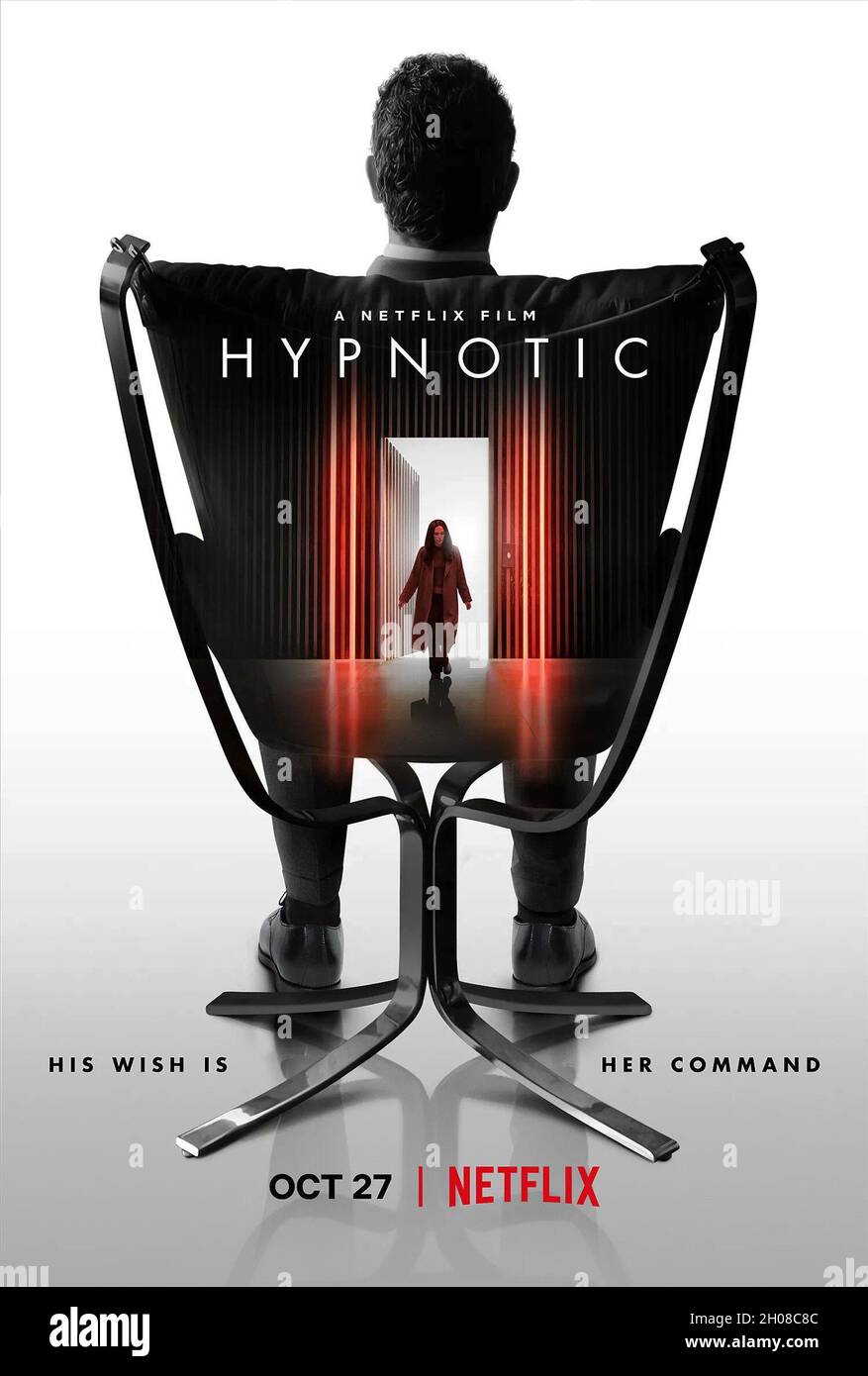 HYPNOTIC, US poster, Kate Siegel (center), 2021. © Netflix / Courtesy ...