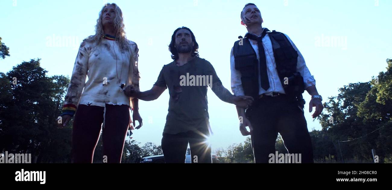 THE MUTATION, from left: Abbi Casson Thompson, Ricardo Freitas, Andrew ...