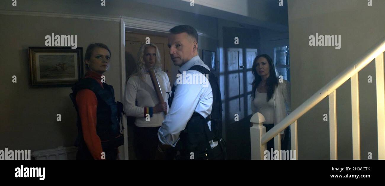 THE MUTATION, from left: Megan Purvis, Abbi Casson Thompson, Andrew ...