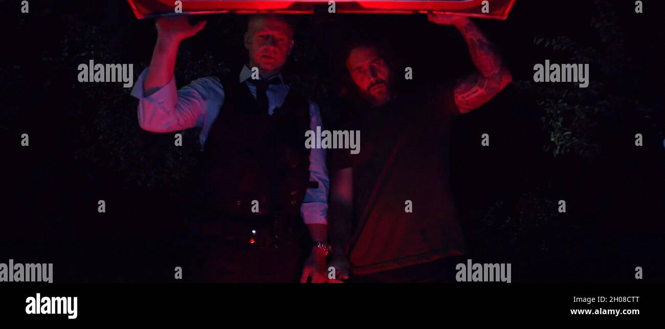 THE MUTATION, from left: Andrew Rolfe, Ricardo Freitas, 2021. © Uncork ...