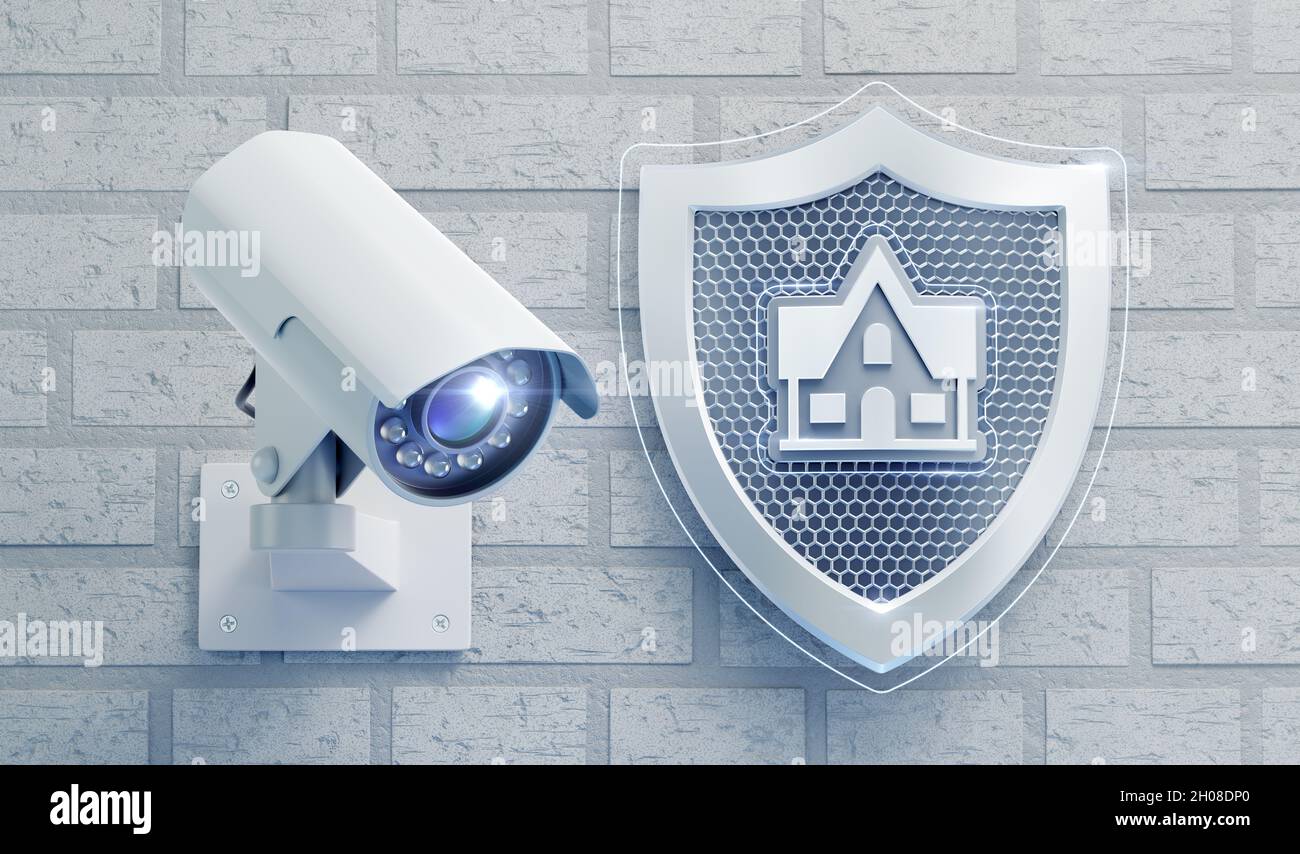 House surveillance system hi-res stock photography and images - Alamy