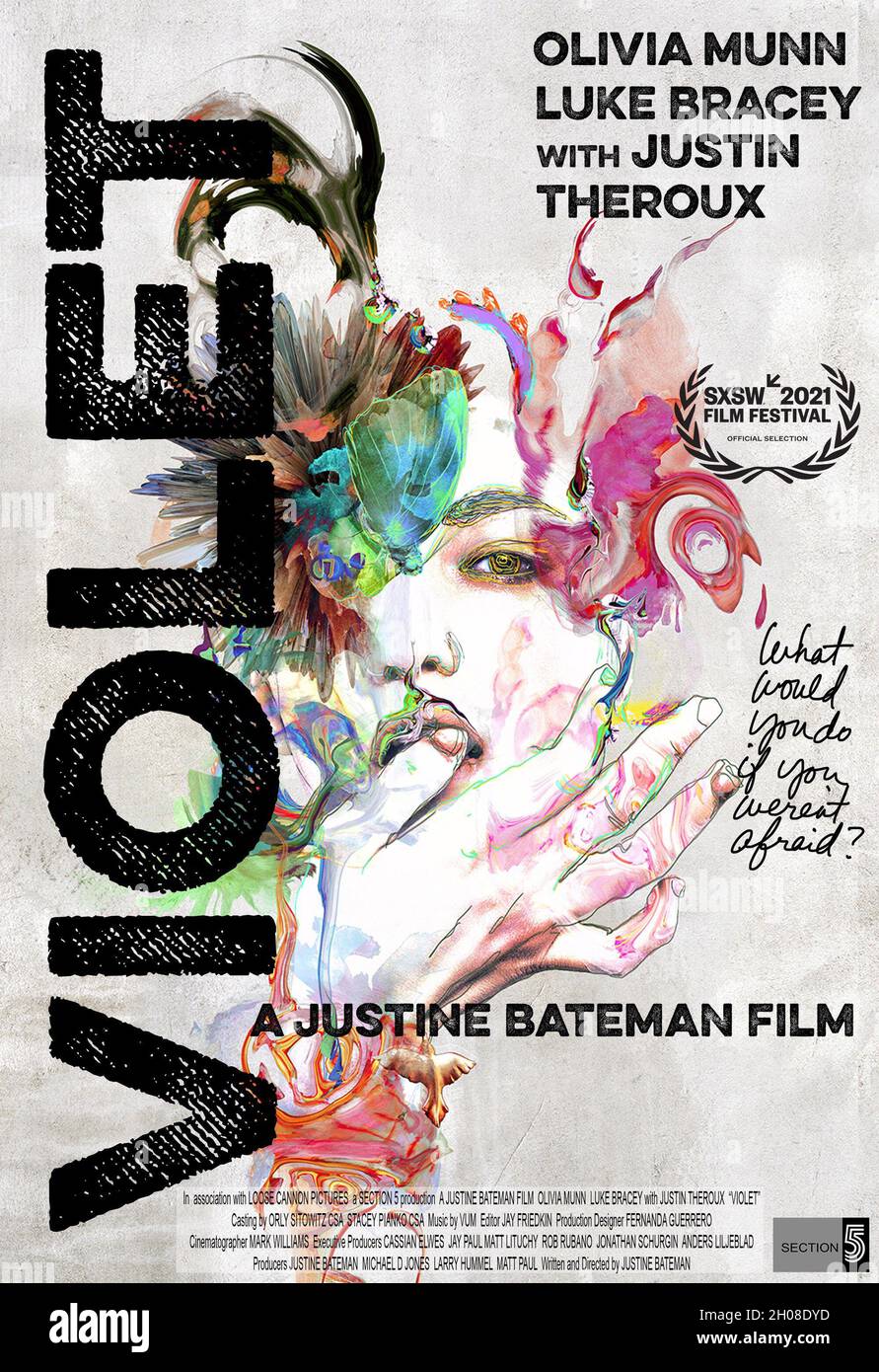 VIOLET, poster, 2021. © Relativity Media / Courtesy Everett Collection ...