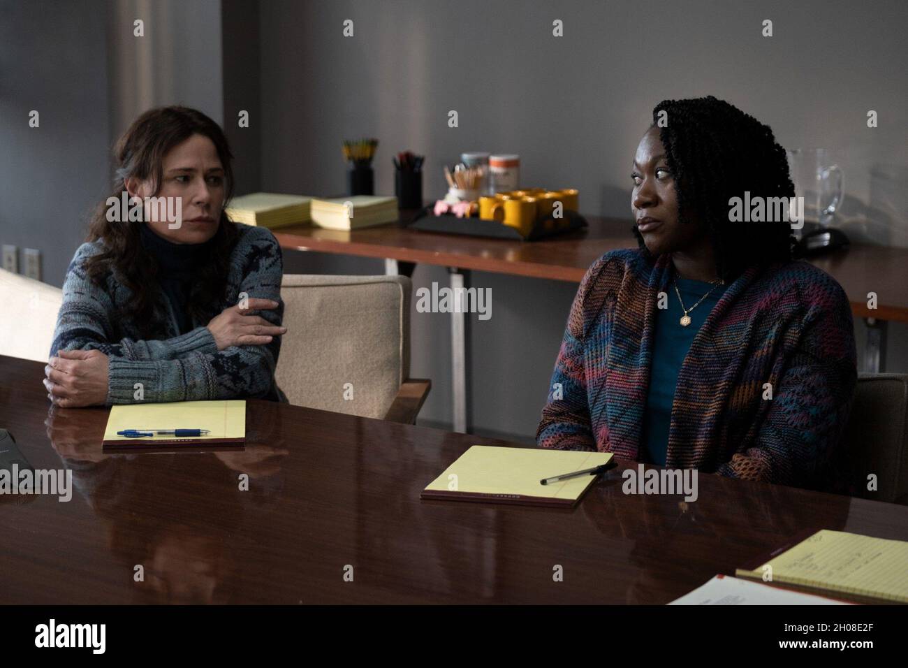 AMERICAN RUST, from left: Maura Tierney, Zenzi Williams, Forgive Us Our ...