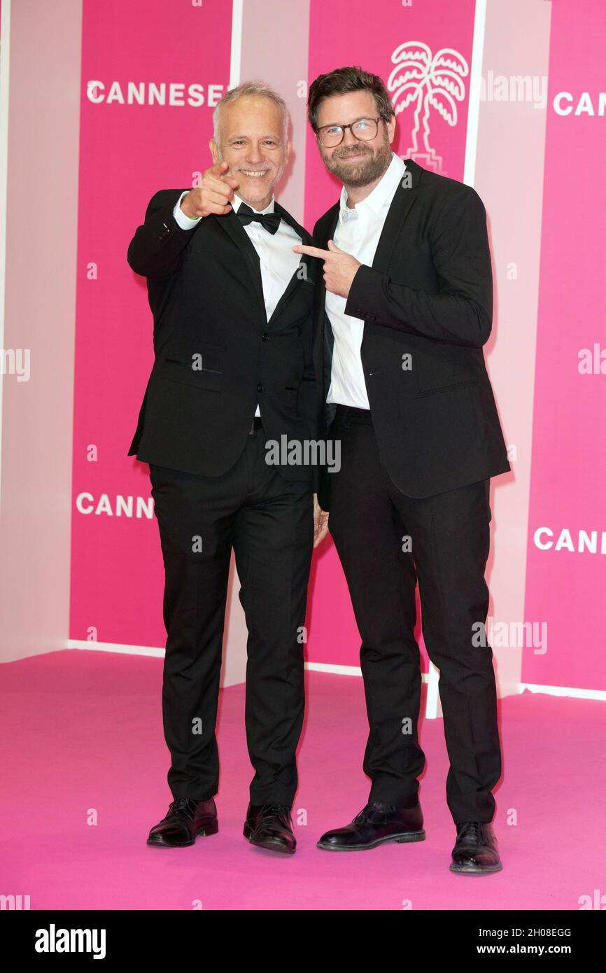 Andreas Gutzeit and Sven Bohse attend the 4th edition of the Cannes International Series ...