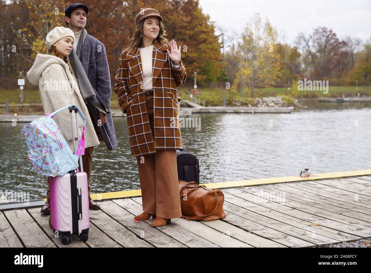 SLASHER, from left: Nataliya Rodina, Christopher Jacot, Paula Brancati ...