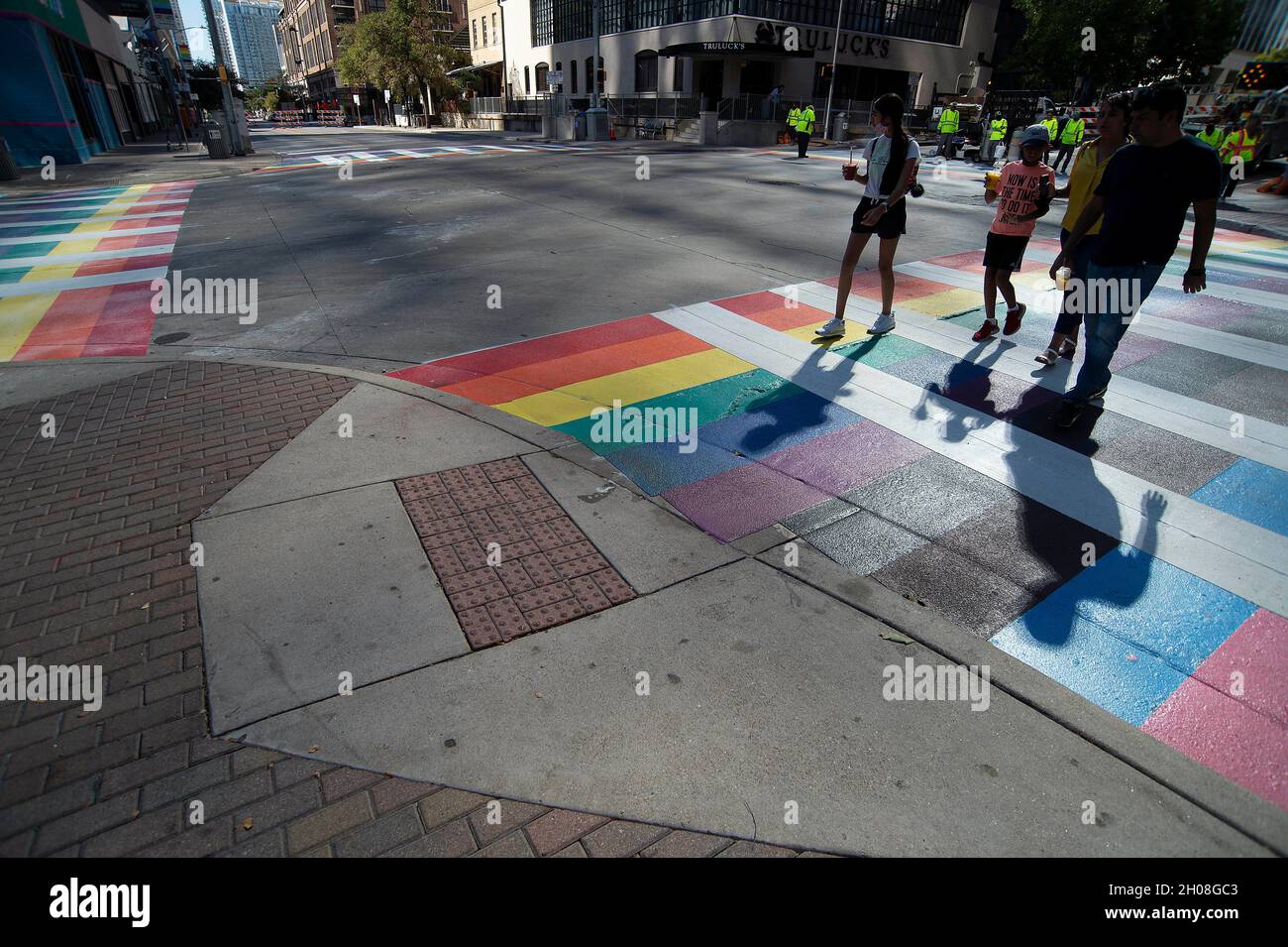 Austin, Texas, 11th Oct, 2021. National Coming Out Day. 11th Oct, 2021 ...