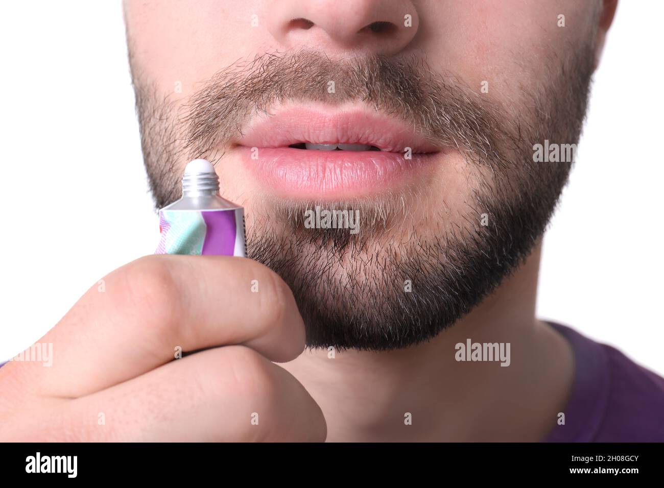 Cold sore cream tube hi-res stock photography and images - Alamy