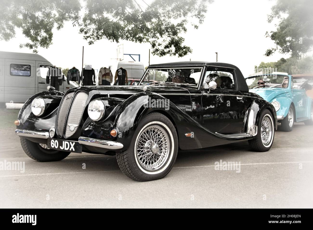 Chrome & Custom Car Show Stock Photo - Alamy