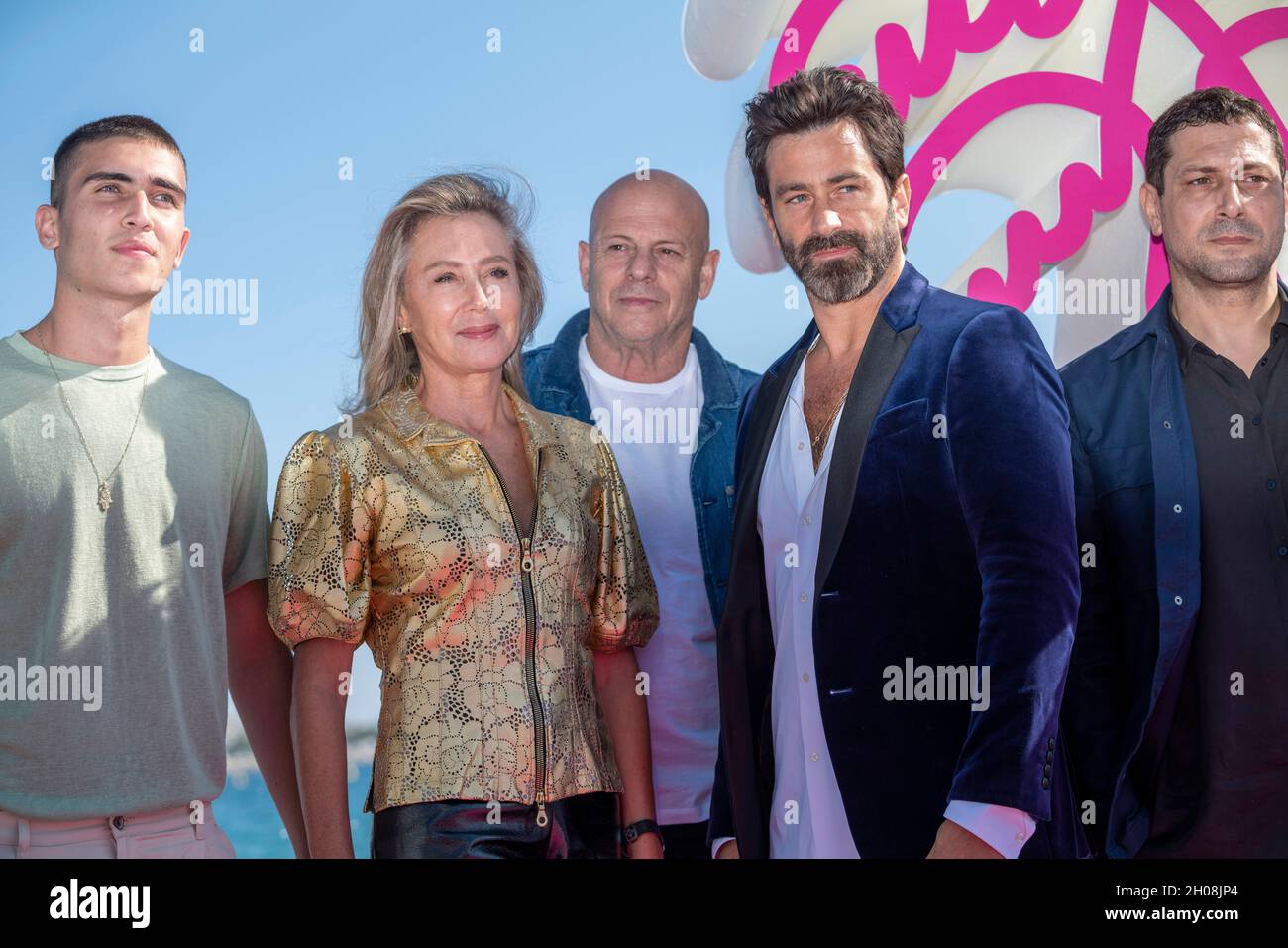 Cannes, France, 11 October 2021, SHANI COHEN (actress) , YANIV BITTON ...