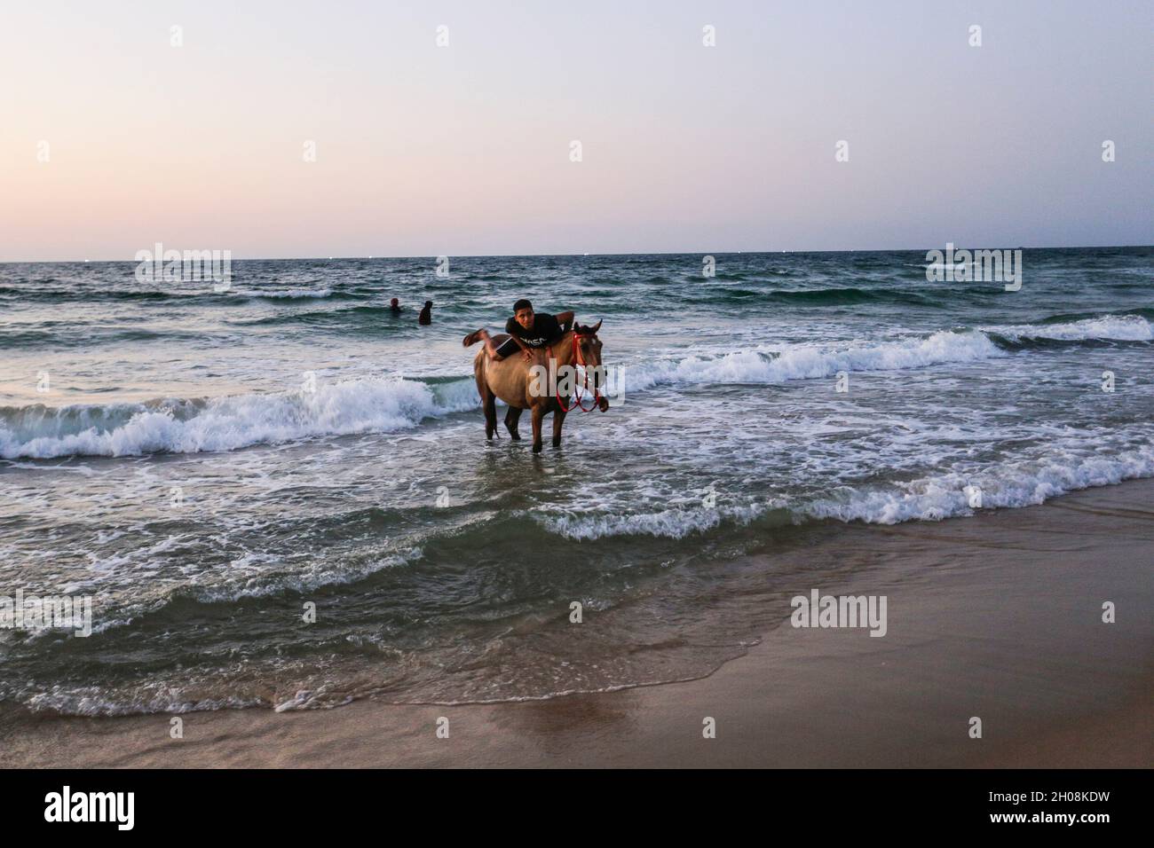 October 11, 2021, Gaza City, The Gaza Strip, Palestine: A Palestinian ...
