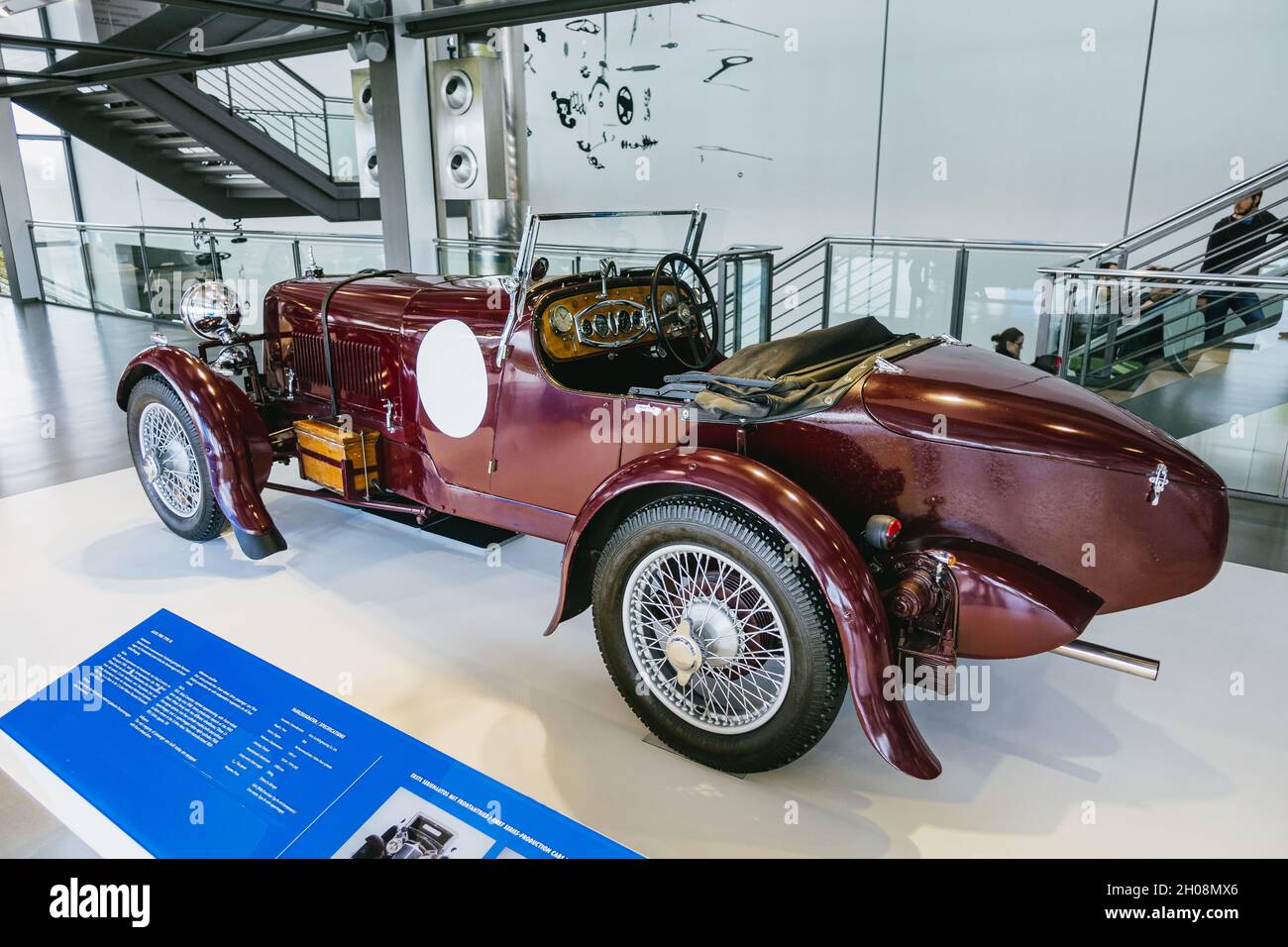 WOLFSBURG, GERMANY - Sep 02, 2021: The Wolfsburg Autostadt Volkswagen ...