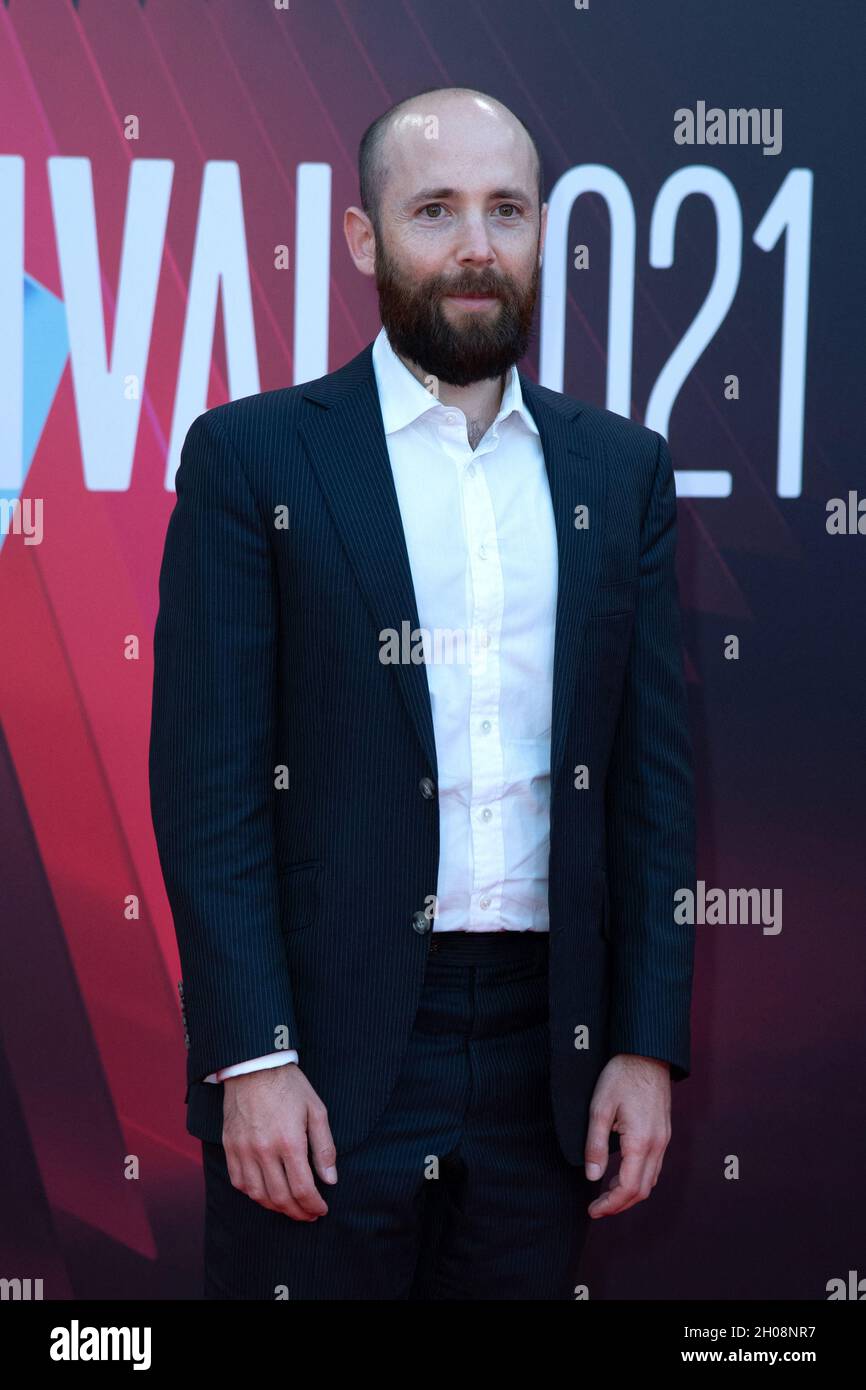 Simon Gillis attending The Power Of The Dog Premiere as part of the ...