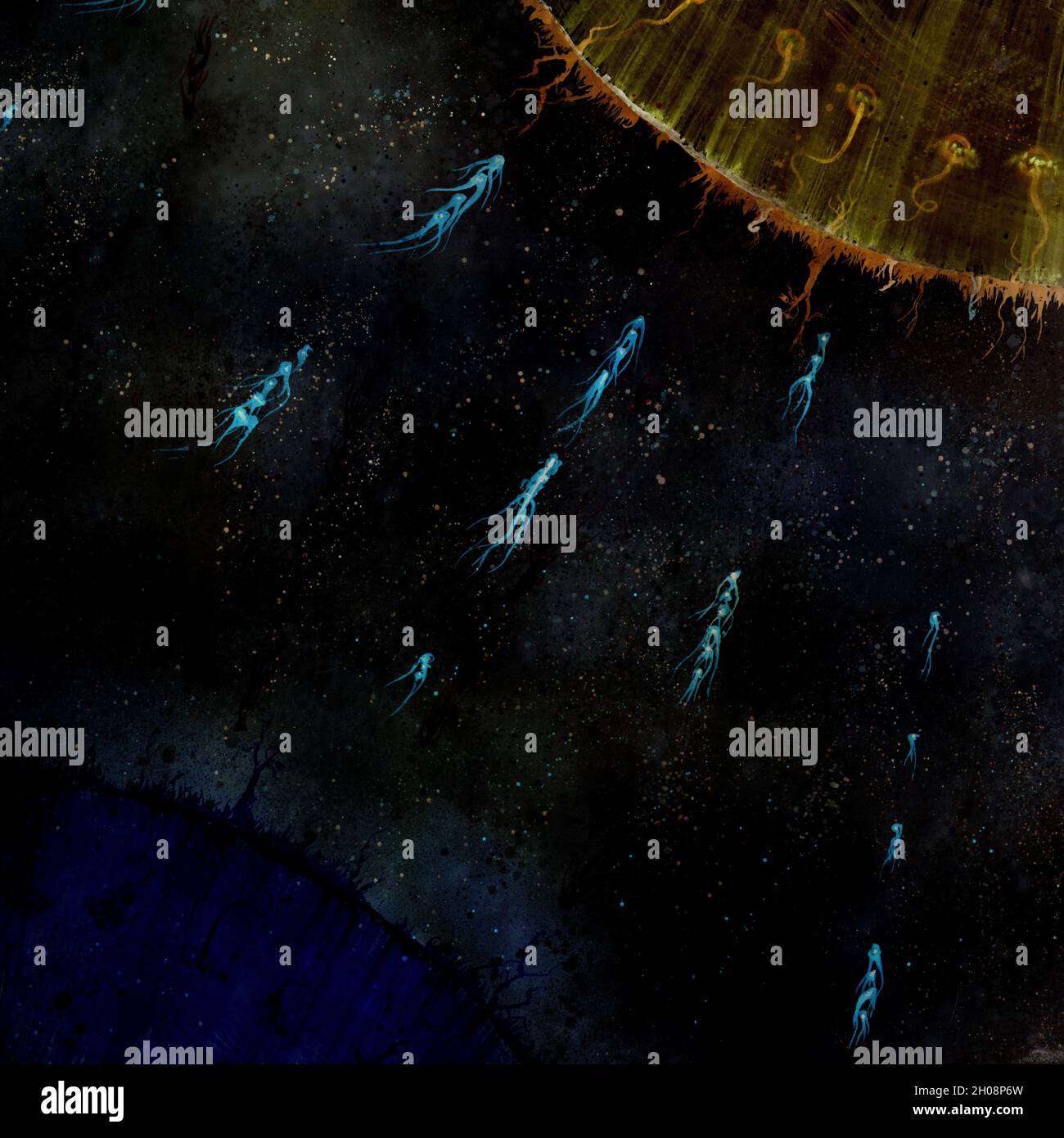 STP Screen Transfer Process - 0119 - Communications Array 1 Stock Photo ...