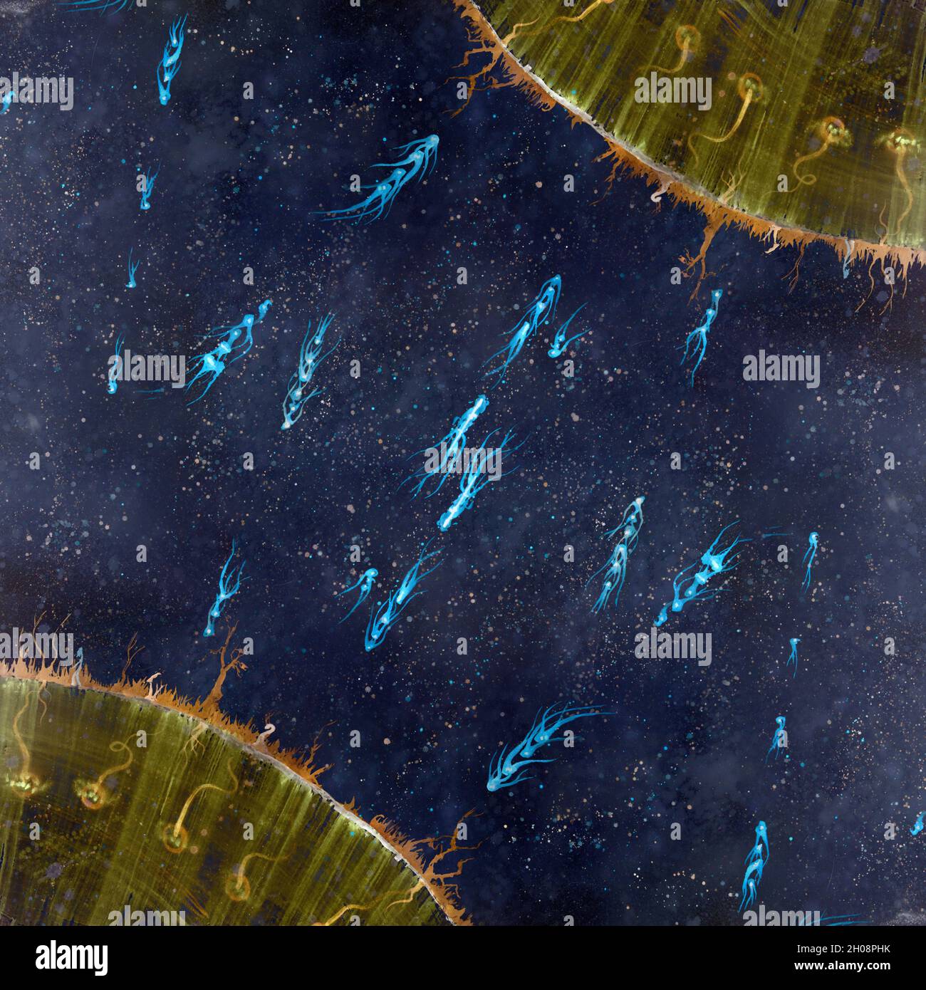 STP Screen Transfer Process - 0119 - Communications Array 3 Stock Photo ...