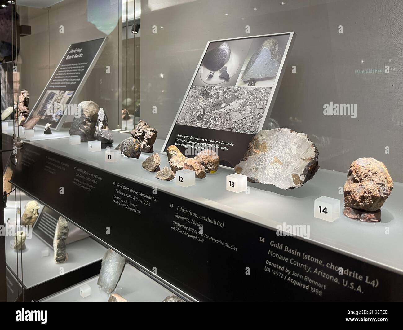 Gem and Mineral museum exhibition in Tucson, Arizona Stock Photo - Alamy