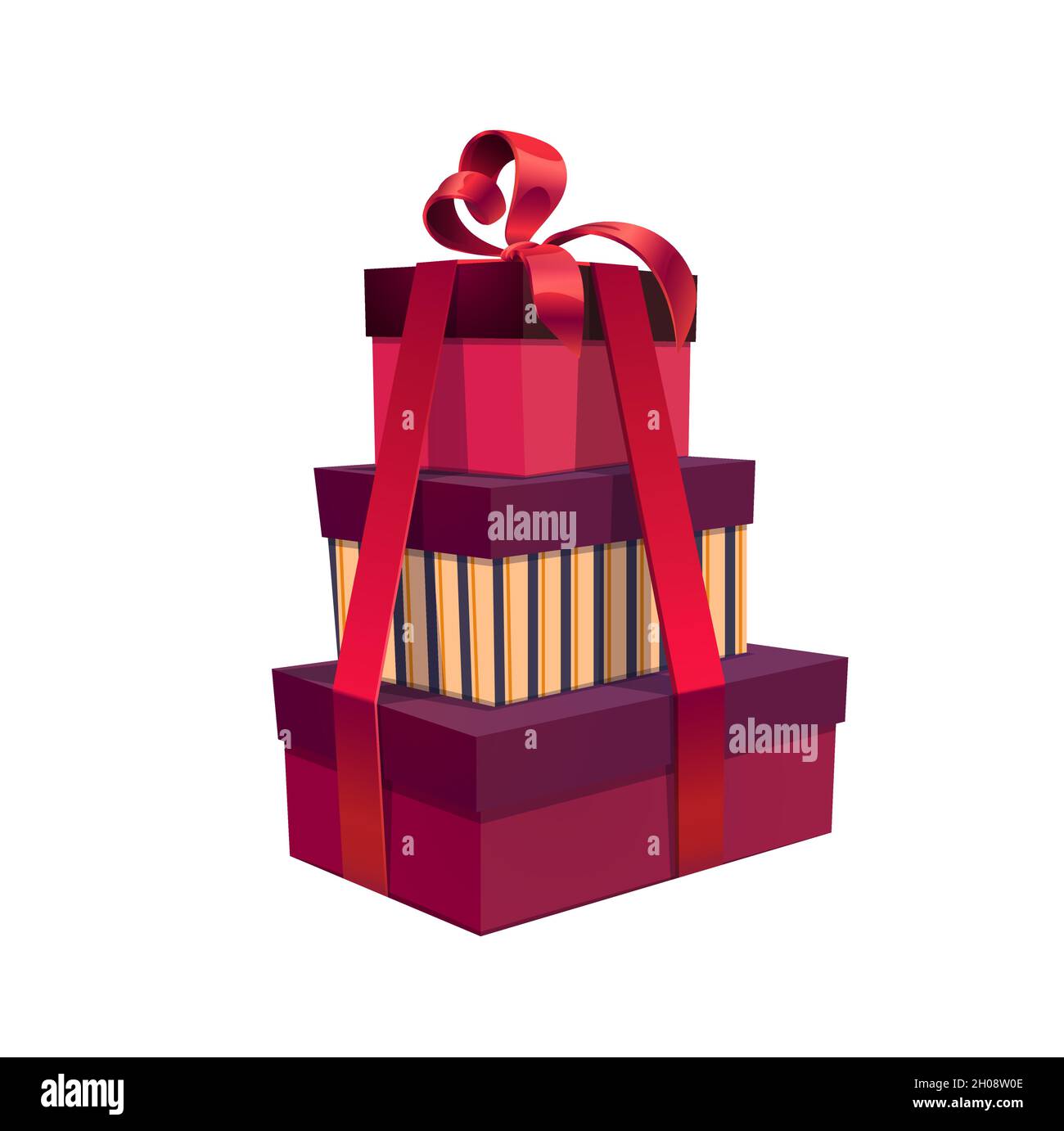 Stack Of Presents Vector
