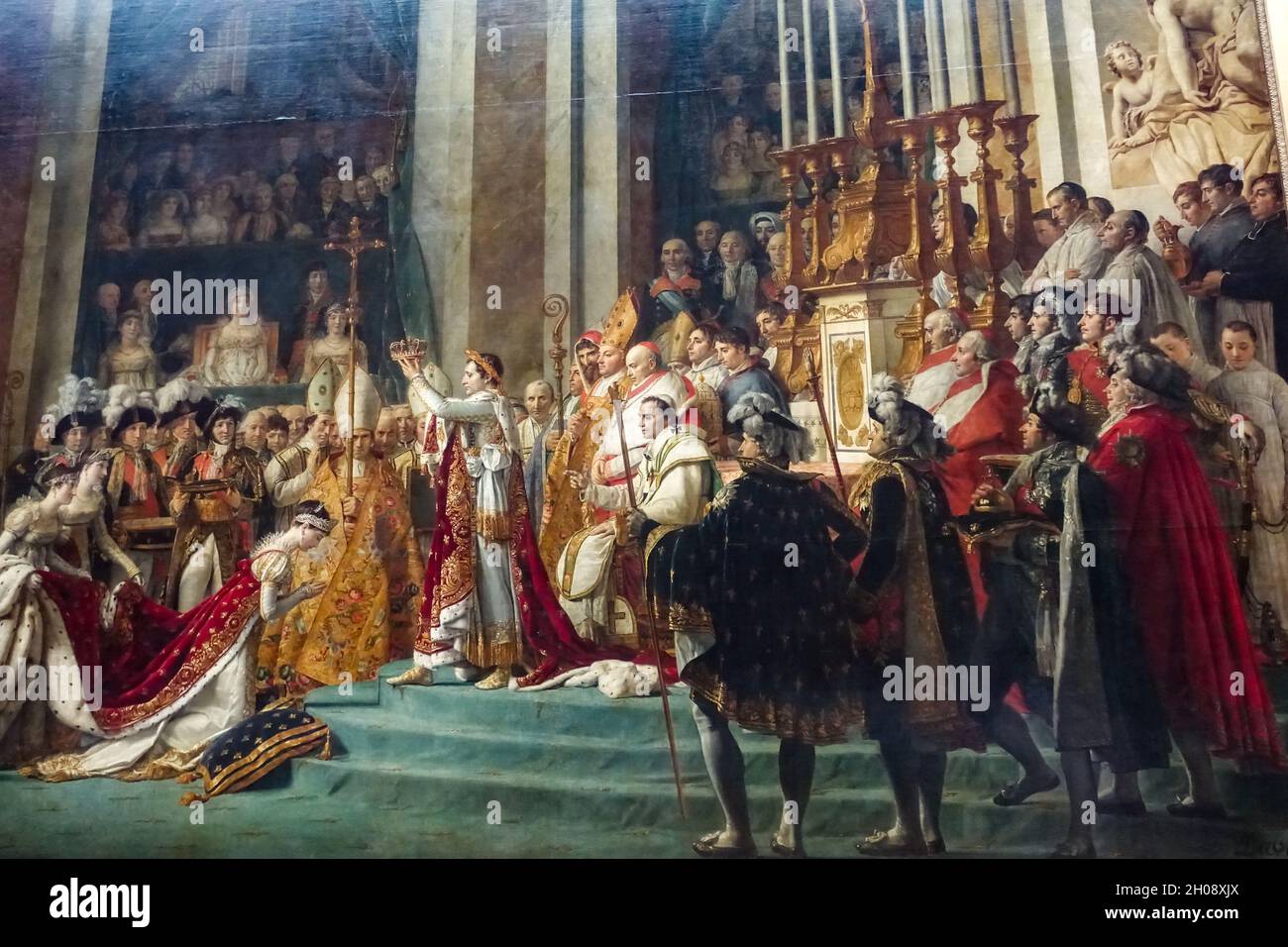 The Coronation Of Napoleon Louvre