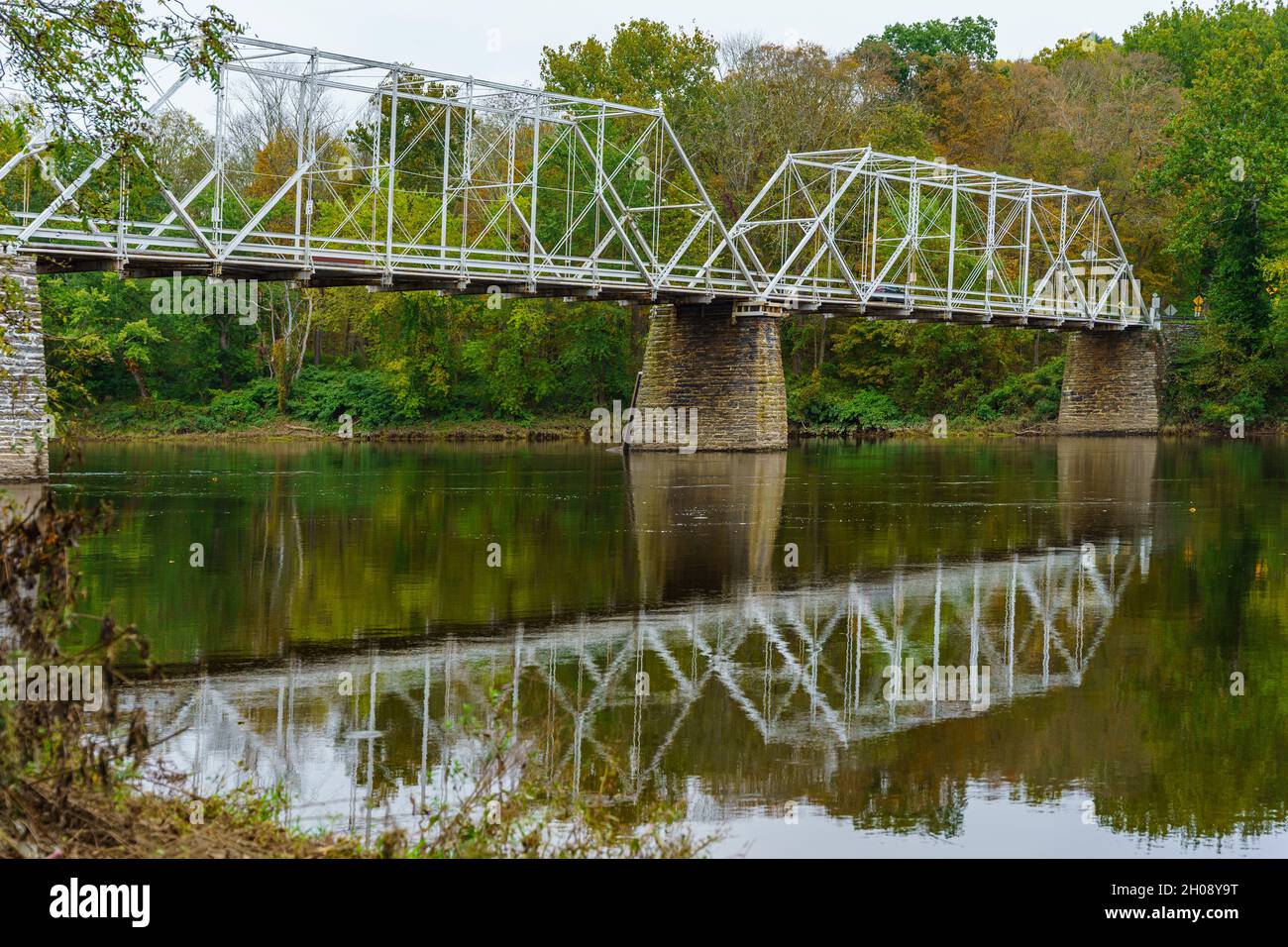 Dingmans ferry toll bridge hi-res stock photography and images - Alamy