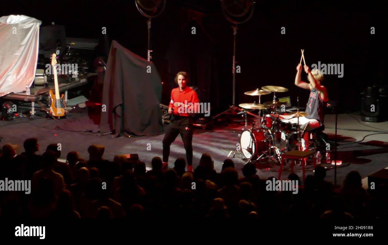 Los Angeles, California, USA 30th September 2021 Singer Ian Johnson ...