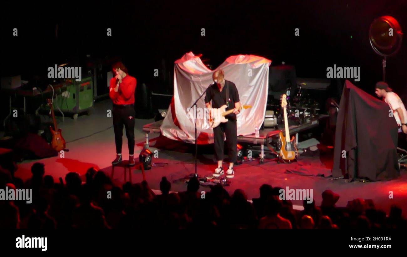 Los Angeles, California, USA 30th September 2021 Singer Ian Johnson ...