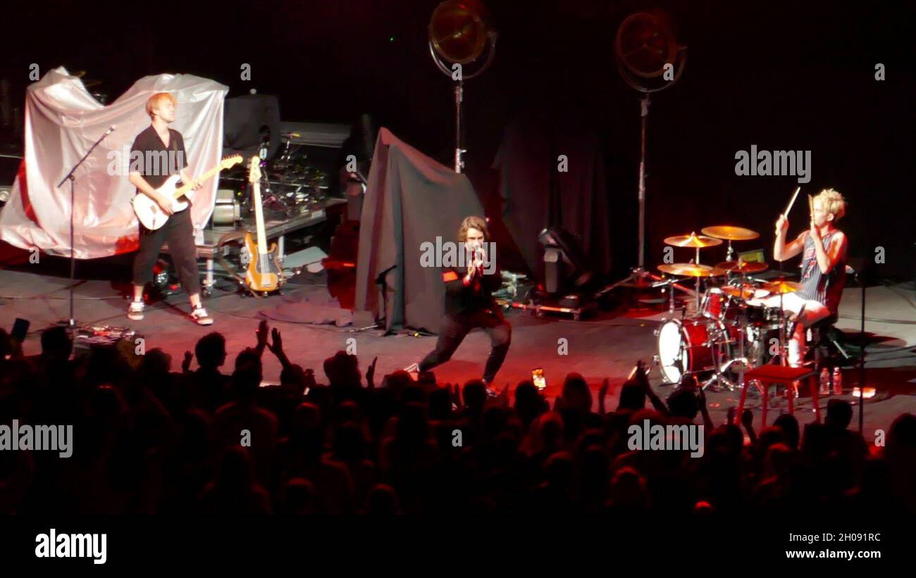 Los Angeles, California, USA 30th September 2021 Singer Ian Johnson ...