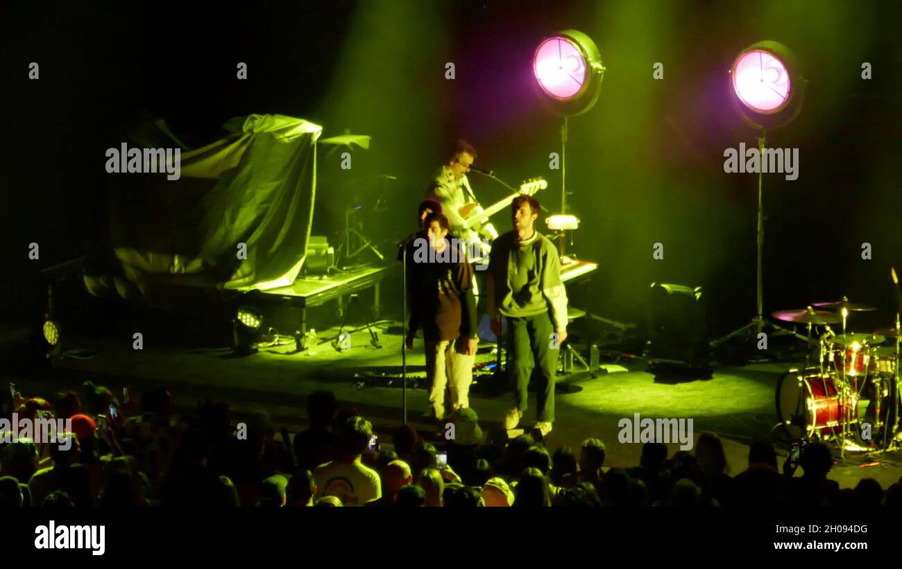 Los Angeles, California, USA 30th September 2021 Singer Josh Taylor and ...