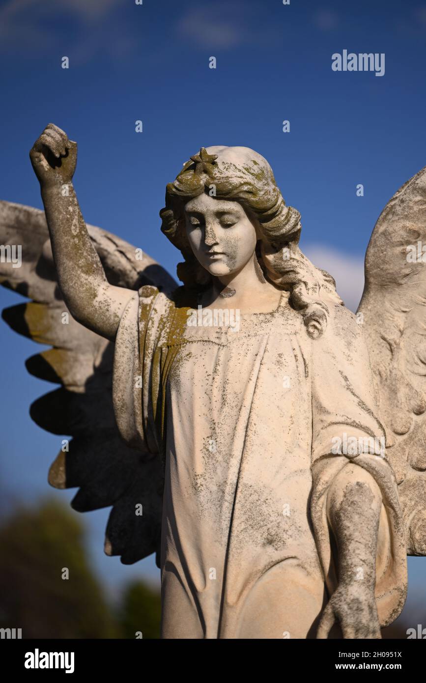 Stone statue weathered damaged hi-res stock photography and images - Alamy