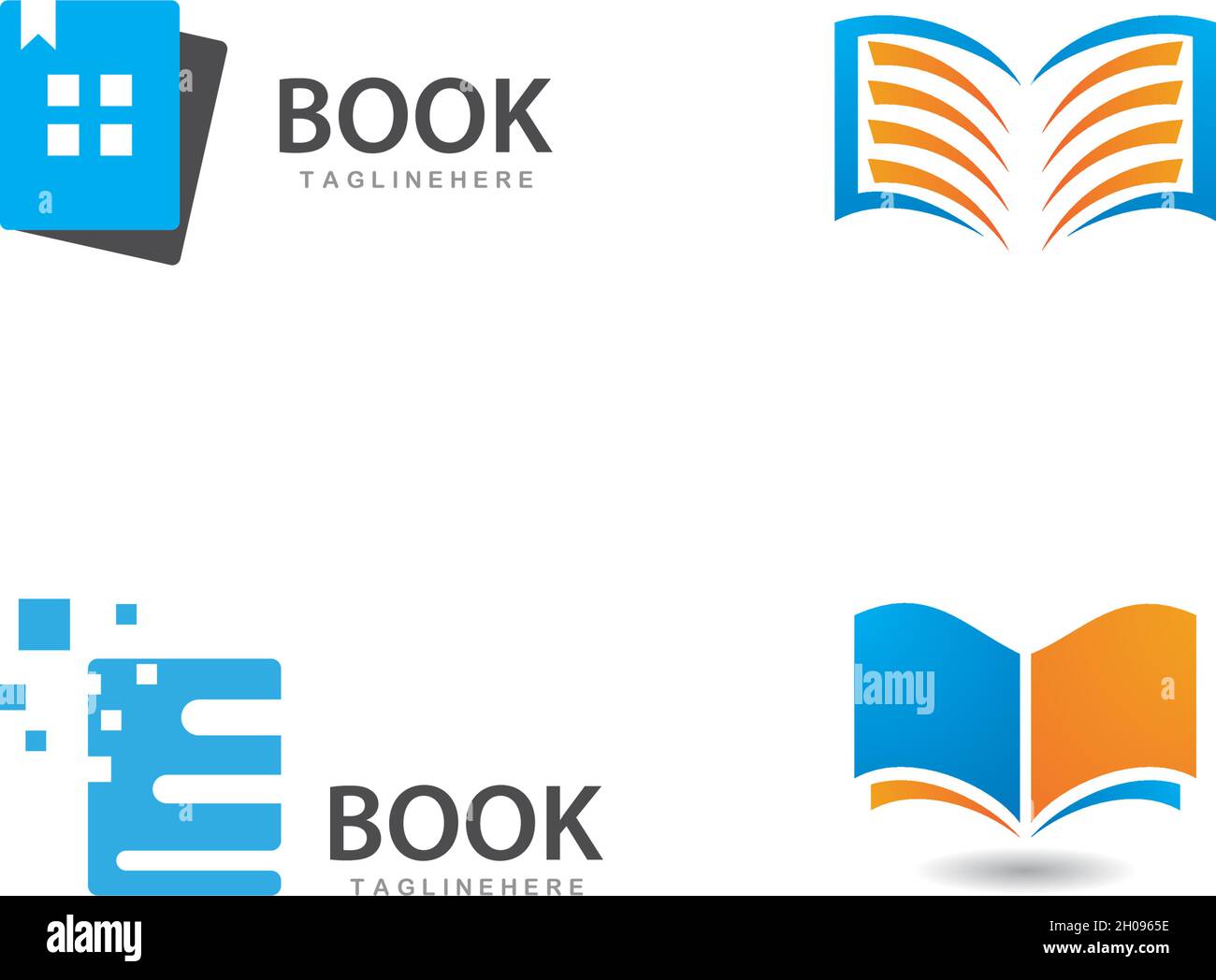 Book Logo Template vector Illustration design Stock Vector Image & Art ...