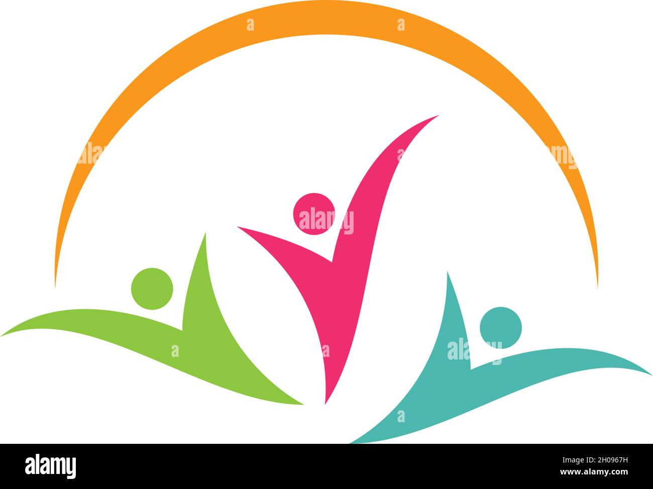 Social logo Stock Vector Images - Alamy